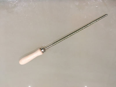 Hand Cut Diamond Round Rasp with Handle 25cm Stone Carving & Masonry ...