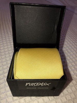 Pure Msx Yellow Tie | eBay