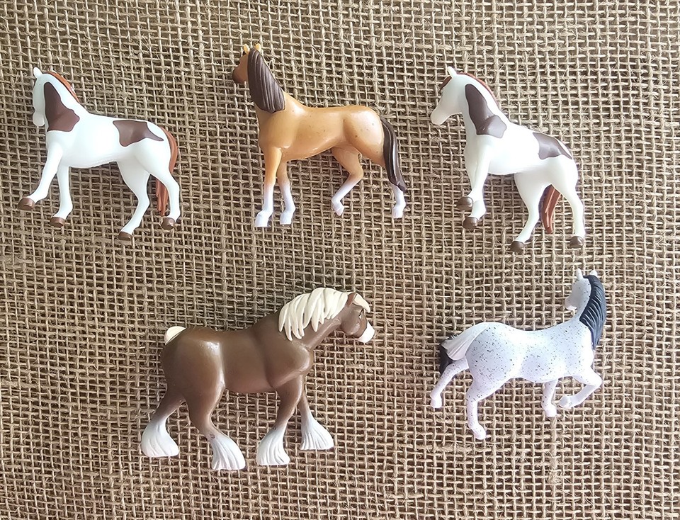 5 Dreamworks Spirit Horses Mini Pinto, Governor, 2.5" To 3" Just Play ...
