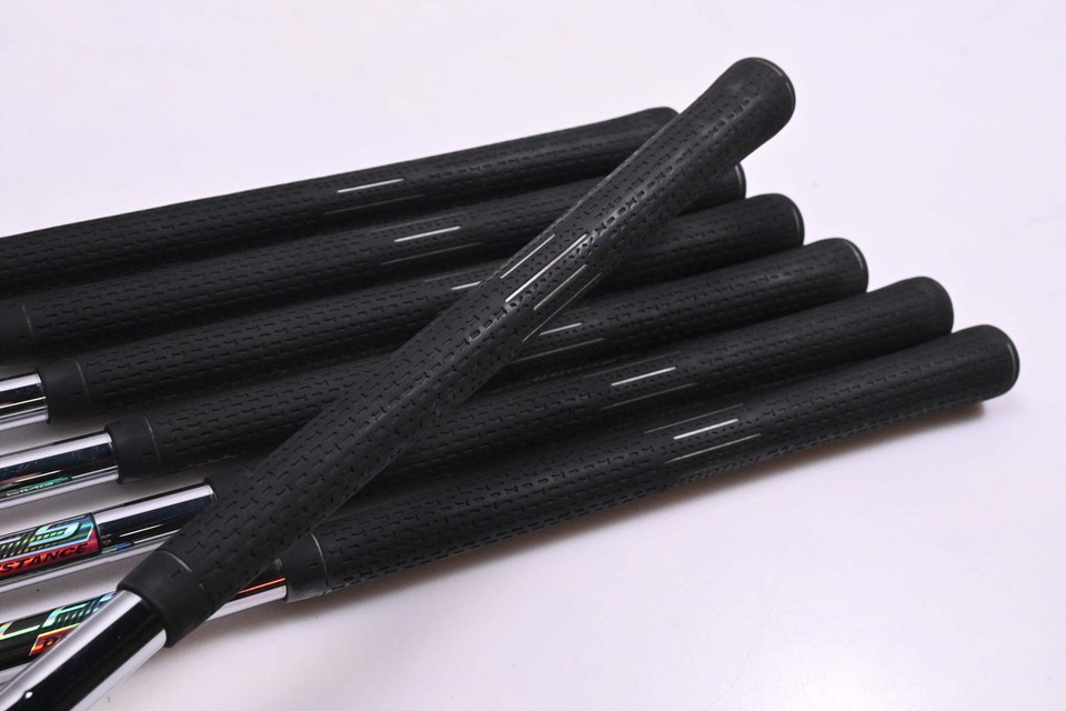 Ping i-Series E1 Irons / 4-PW / Black Dot / Stiff Flex Ping CFS Shafts ...
