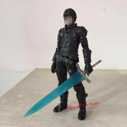 1/12 DARK SOULS Moonlight Greatsword Weapon Painted Model For 6" Action ...