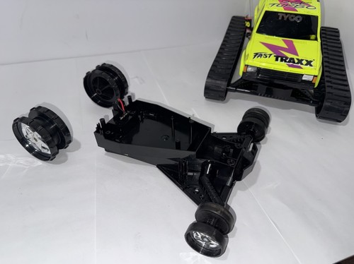Tyco Fast Traxx Rc Chassis & Rims 9.6V Good Condition Tyco Rc Fast ...