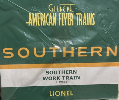 American Flyer S Gauge Southern Work Train Set #49613, NIB | eBay