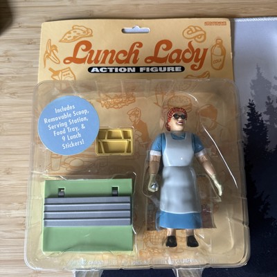 2006 SNL Lunch Lady Action Figure Rare Toy Accoutrements Chris Farley ...