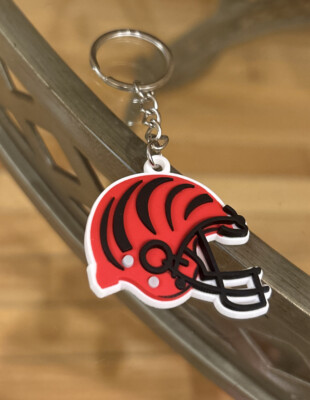 NFL Cincinnati Bengals Rubber Helmet Keychain New | eBay