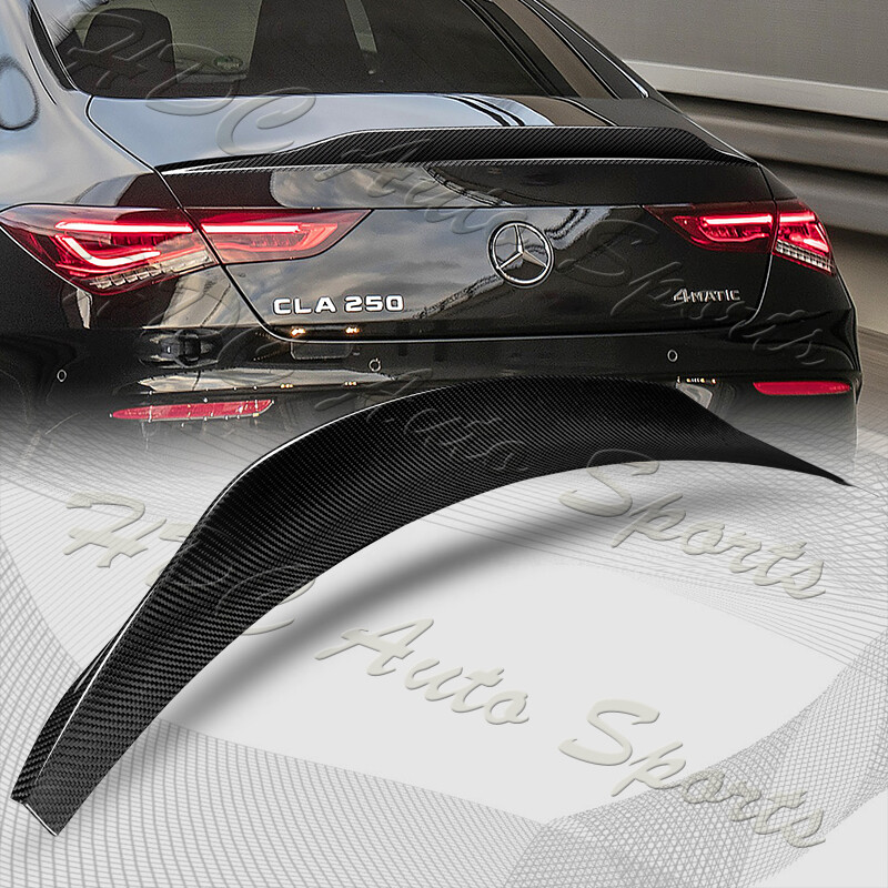 For 2020-2023 Mercedes CLA-Class W118 PSM-Style Carbon Fiber Rear Trunk ...