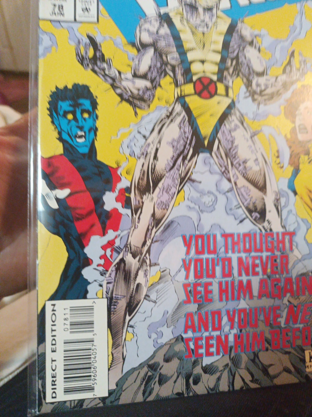 Excalibur #78 Direct Edition 1994 Marvel Comics The Douglock Chronicles ...