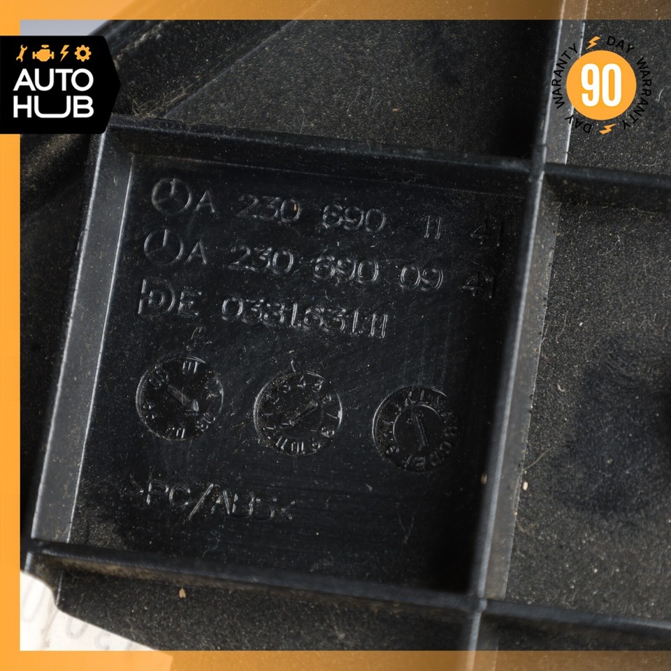 03-06 Mercedes R230 SL500 SL55 AMG Left Side Edge Cover Trim Flap Panel ...