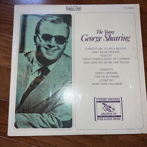 George Shearing – The Young George Shearing Vintage LP Vinyl - FS 223 ...