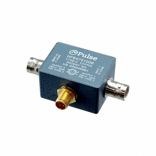 Pulse HFB075100A1 or HFB075100B High Freq. BALUN RF Adapter 75 to 100 ...