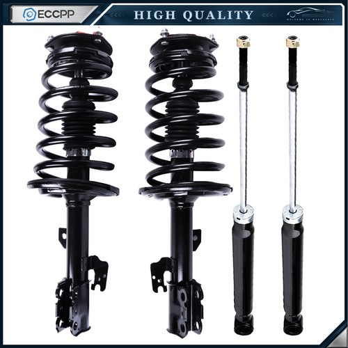 For 05-10 Toyota Sienna 2 Front Complete Shock Spring and 2 Rear Strut ...