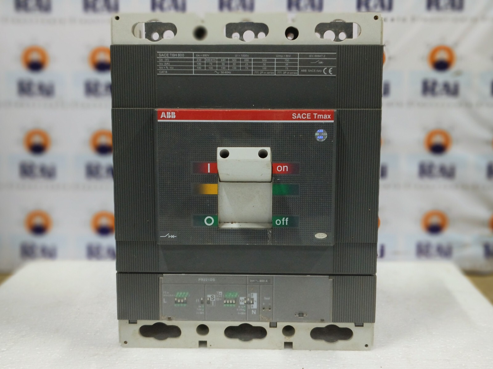 ABB SACE T6H 800 3-POLE MOTOR PROTECTION CIRCUIT BREAKER 800 A | eBay