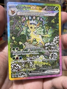 Leafeon ex 2025 Scarlet & Violet: Prismatic Evolutions #144/131 Special ...