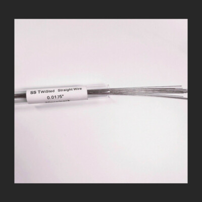 20Pcs Straight Twist Wire Lingual Dental Retainer Flex 3 Strands ...