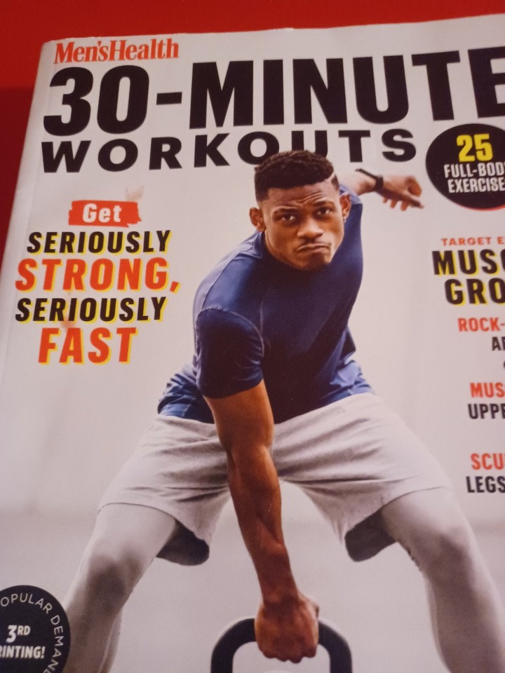 Men's Health Magazine 30 Minute Workouts 25 Full Body Exersices ...