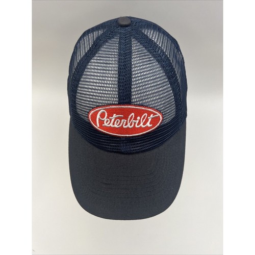 Peterbilt All Mesh Hat Men's Trucker Semi Logo Adjustable Strap ...