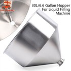 30L Hopper Tank 304 Stainless Steel Hopper for Paste Liquid Filling ...