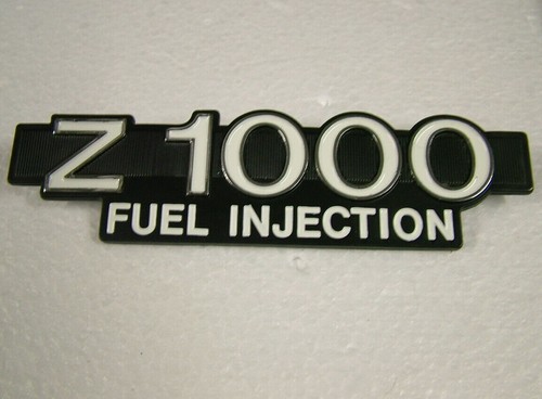 Z1000 FUEL INJECTION Side Cover Badge for KAWASAKI H1 1980 New Metal ...
