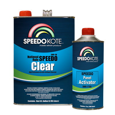 Extremely Fast Dry Clear Coat, 4:1 Spot Clearcoat slow Gallon Kit, SMR ...