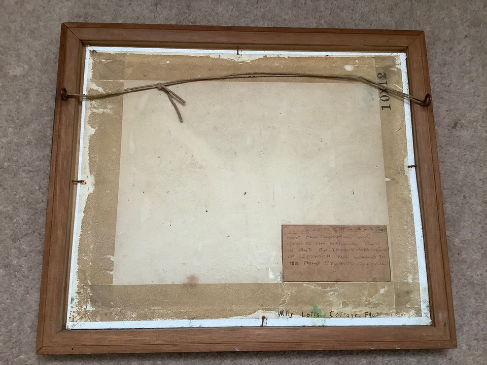 Willy Lotts Cottage - Flatford Mills Oil Painting On Canvas 10 x 12 ...