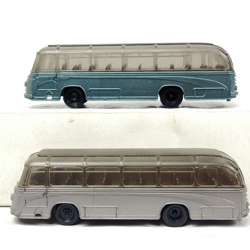 4x VINTAGE Hammer MAN, Bussing No 1, No 2 Plastic Coach Bus W. Germany ...