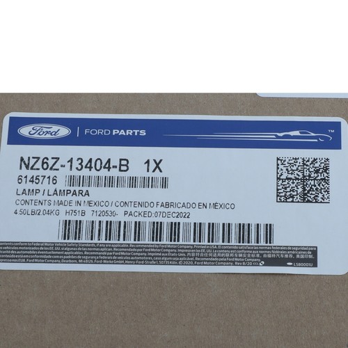 Genuine Ford Tail Lamp Assembly NZ6Z-13404-B for sale online | eBay