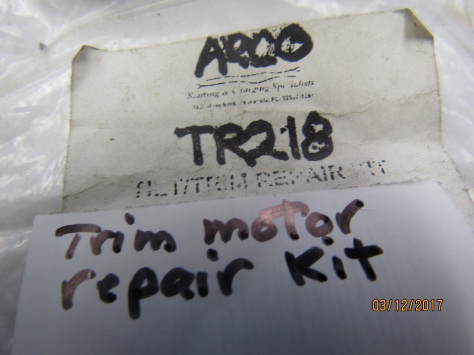 New Arco Trim Motor Repair Kit Tr218 | eBay