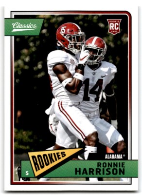 2018 Panini Classics Ronnie Harrison Rookie Alabama Crimson Tide #254 ...