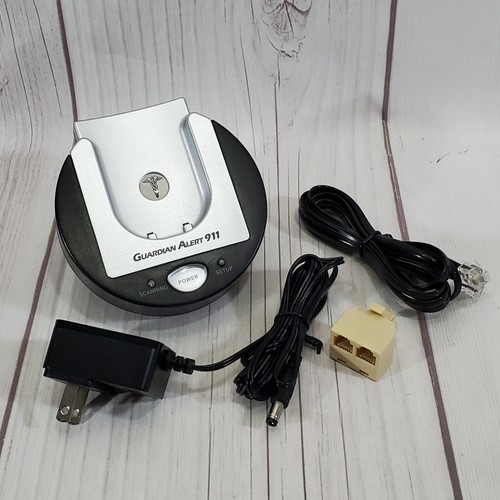 LogicMark Guardian Alert 911 Replacement Base & Phone Cord For Model ...