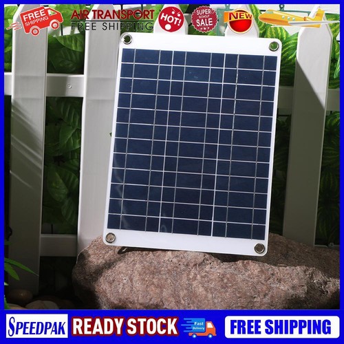 15W Solar Panel Cell Polycrystalline 12V 5V 1000mA Solar System Mobile ...