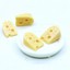 20pcs Dollhouse Miniature Cheese Slices Toys Doll Mini Food Tiny Yellow ...