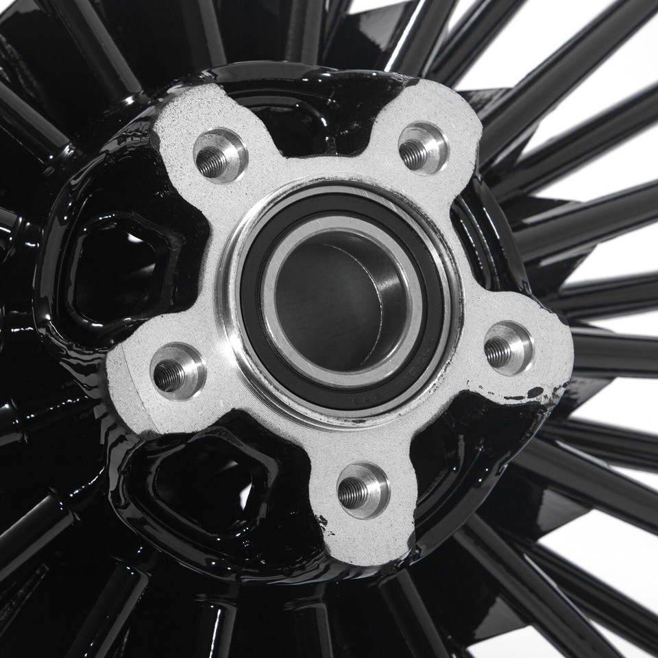 21x2.15 16x3.5 Fat Spoke Wheels for Harley Night Train Heritage Softail ...