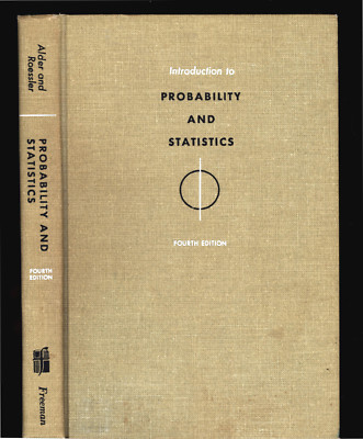 HENRY ALDER INTRODUCTION TO PROBABILITY AND STATISTICS FOURTH EDITION ...