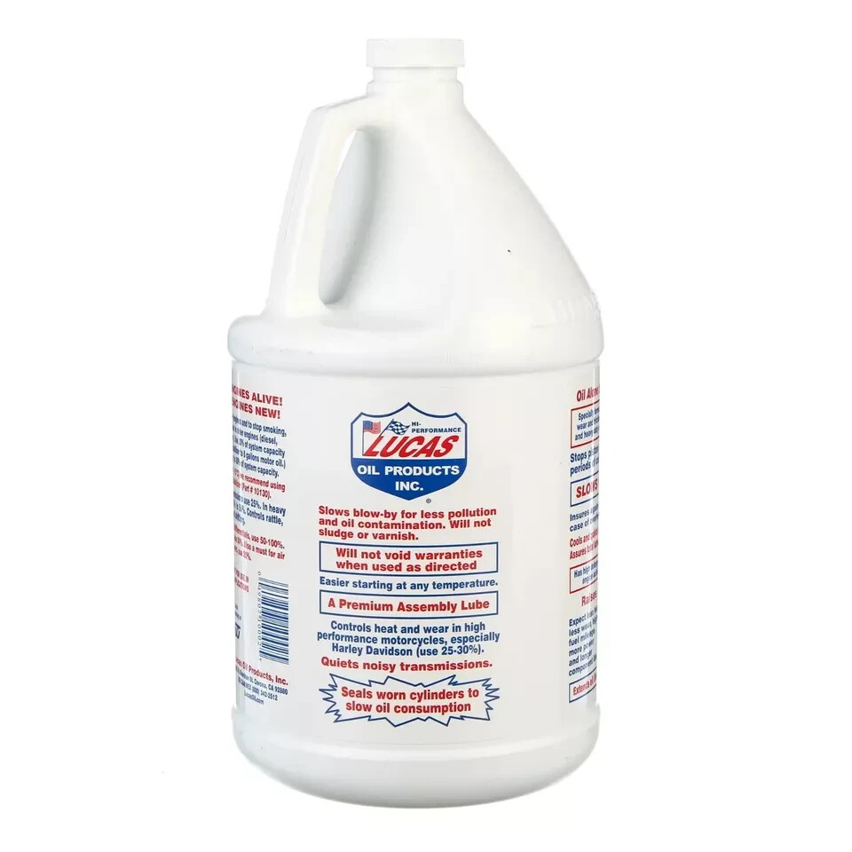 Lucas Oil 10002 Heavy Duty Oil Stabilizer One Gallon Jug Automotive ...