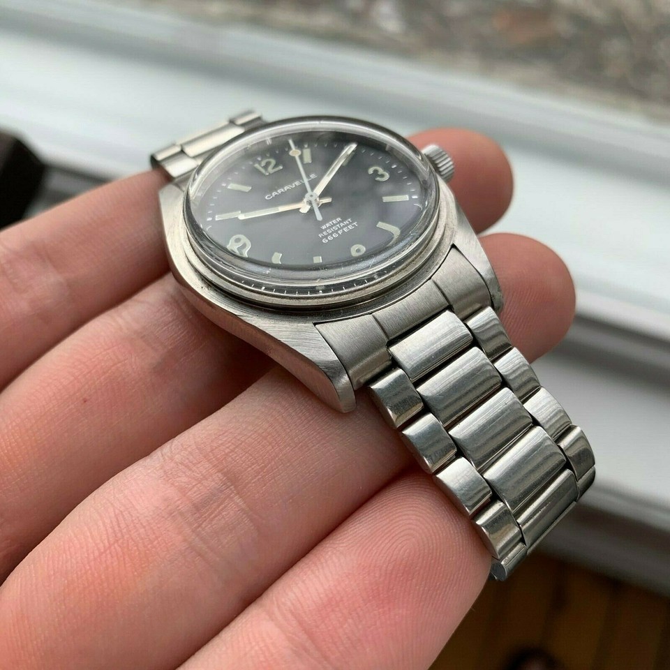 CARAVELLE Bulova Sea Hunter 'Devil Diver' 666 ft watch - Explorer Dial ...