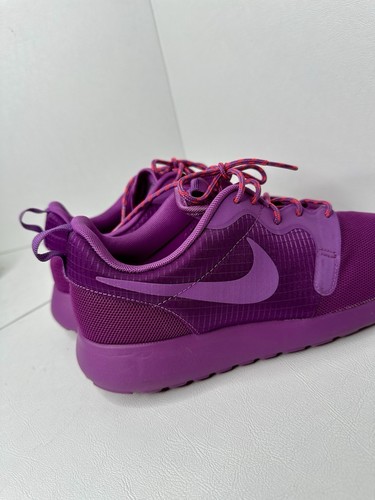WMNS NIKE ROSHE ONE HYPERFUSE BREATHE SZ 8.5 TRIPLE PURPLE ROSHERUN ...
