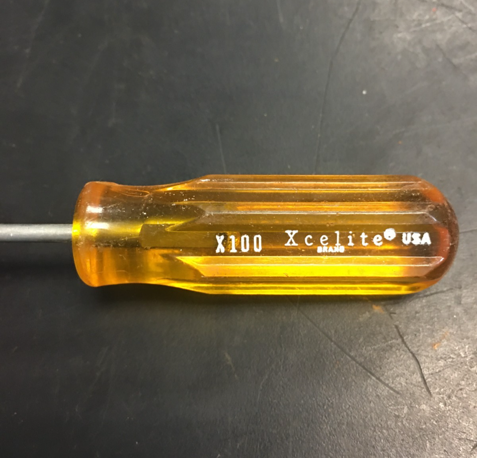 Xcelite X100, Amber Handle, USA, VINTAGE | eBay
