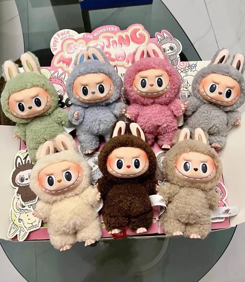 LABUBU The Monsters Exciting Macaron Pendant Plush Sealed Bag Gift | eBay