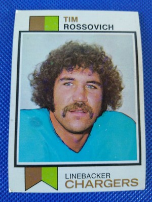 1973 TOPPS FOOTBALL #403 TIM ROSSOVICH - San Diego Chargers | eBay