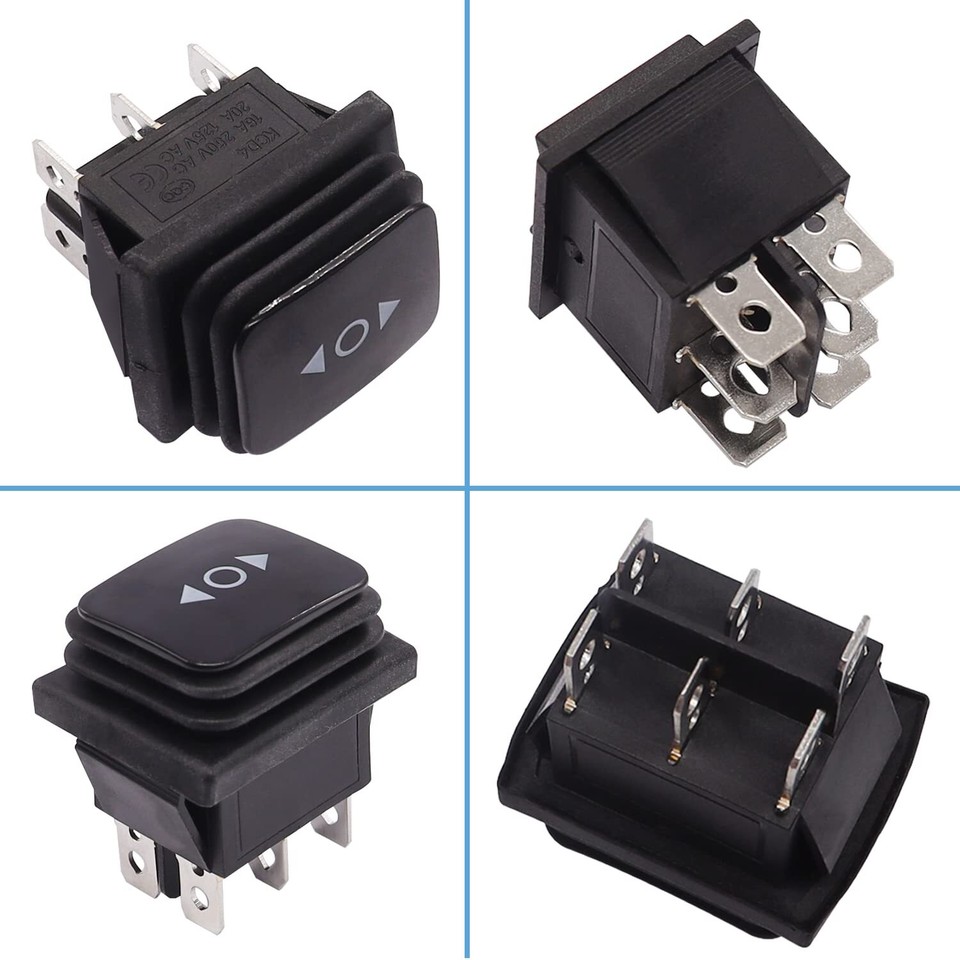 Inline Cord Switch Waterproof 10A 250VAC Motor Control Latching ...