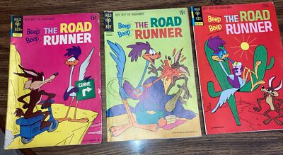 Vintage 197O’s The Road Runner Comic Books # 21,29,39 Gold Key | eBay