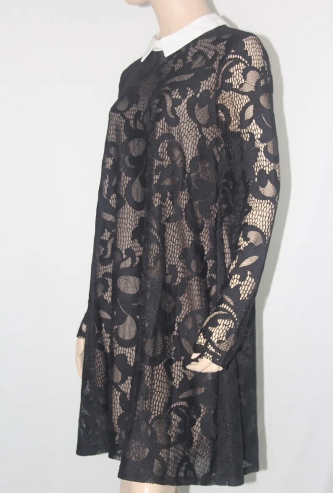 $248 NEW WOMEN'S BCBG MAXAZRIA ROXINE LONG SLEEVE LACE A-LINE DRESS SZ ...