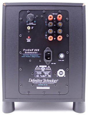 Definitive Technology ProSub 800 Power Subwoofer Black Tested | eBay