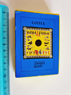 Cards Playing Cards Sealed Gianni Versace Poker Vintage Original New | eBay