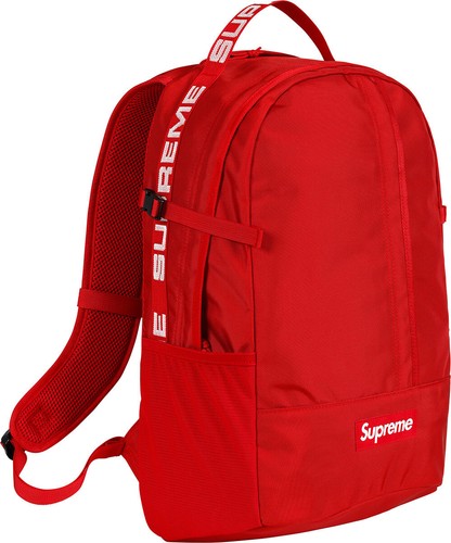 Supreme Cordura SS18 Ripstop Nylon Backpack Red - 100% Authentic | eBay