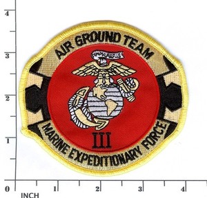 USMC 3rd Marine Expeditionary Force PATCH Marines III MEF Air Ground ...