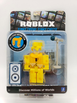 ROBLOX FUNKY FRIDAY FUNKY CHEESE Figurine-Video Game Virtual Item Code ...