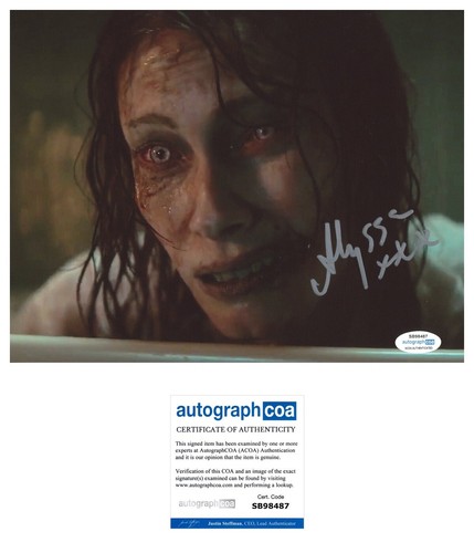 Alyssa Sutherland ‘Evil Dead Rise’ Signed Autographed 8x10 Photo ‘Ellie ...