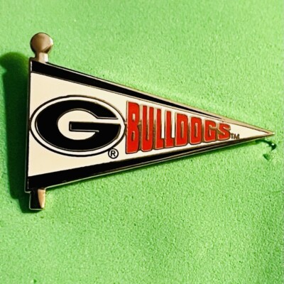 University of Georgia Bulldogs Pennant College Football Pin | eBay