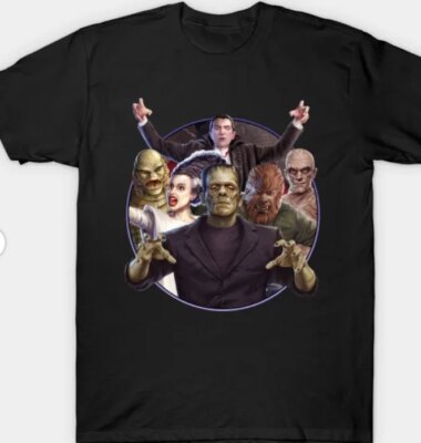 UNIVERSAL MONSTERS T-Shirt | eBay